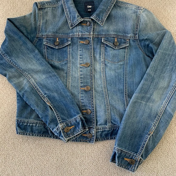 GAP | Jackets & Coats | Gap Dark Blue Denim Jacket | Poshmark